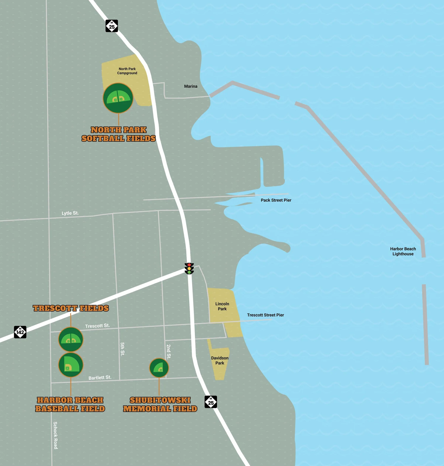 Fields — Harbor Beach Little League