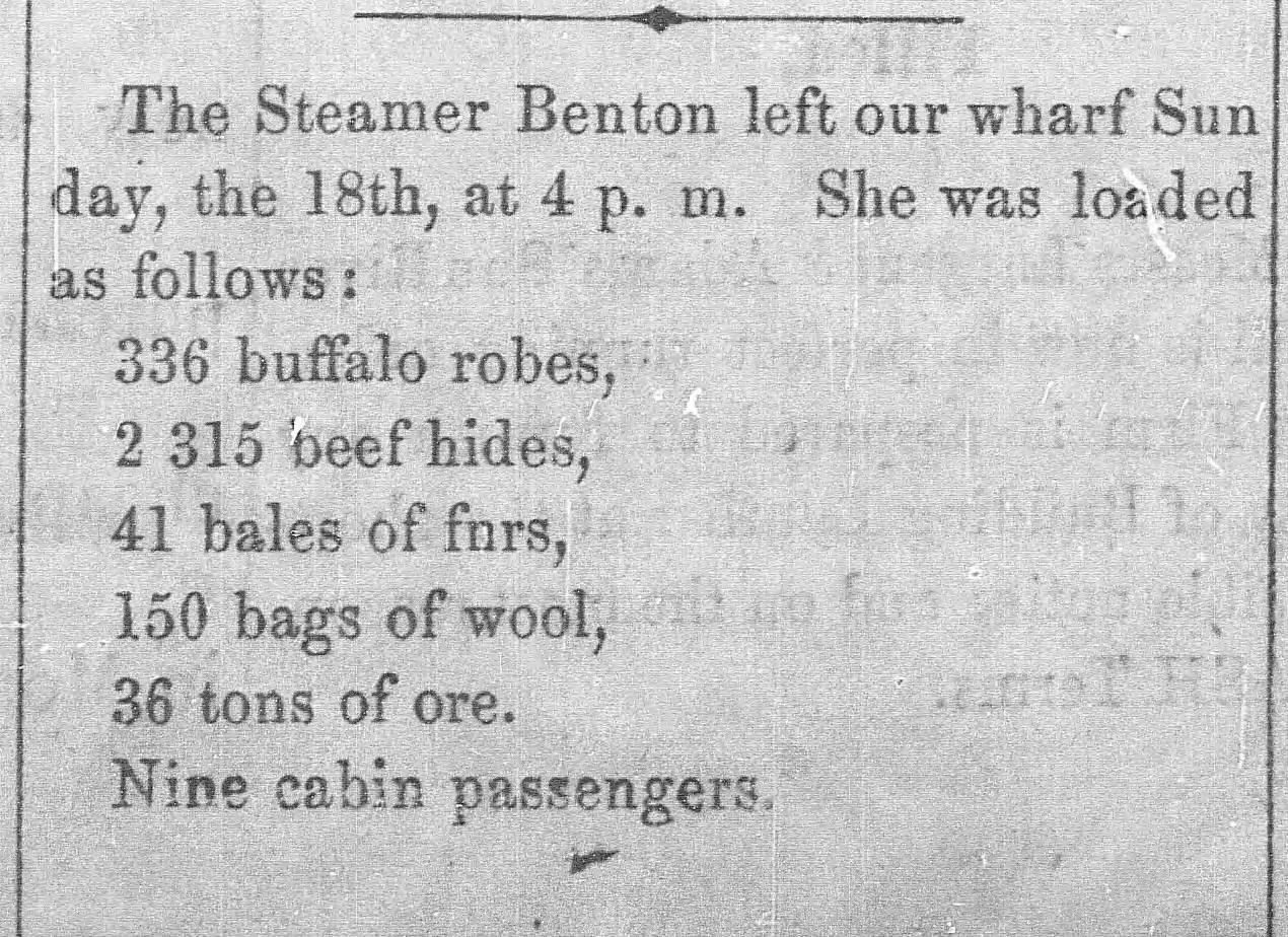 Steamboats on the Missouri River - History