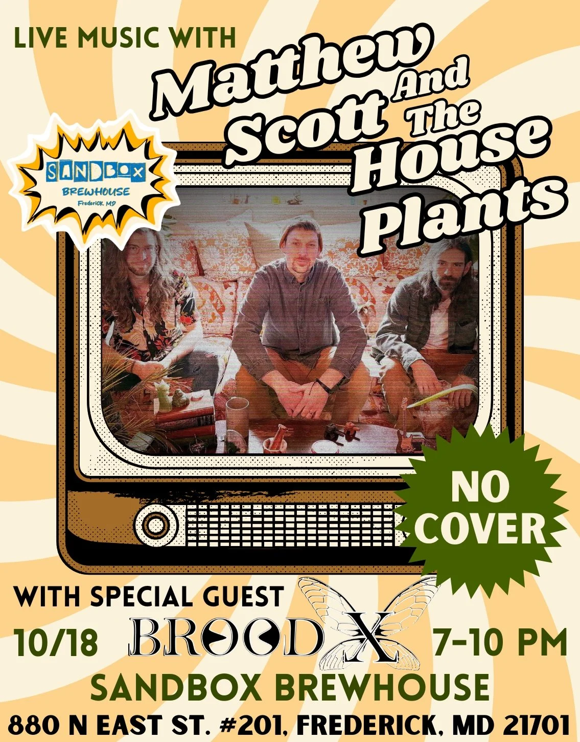 Matthew Scott & The House Plants — Sandbox Brewhouse