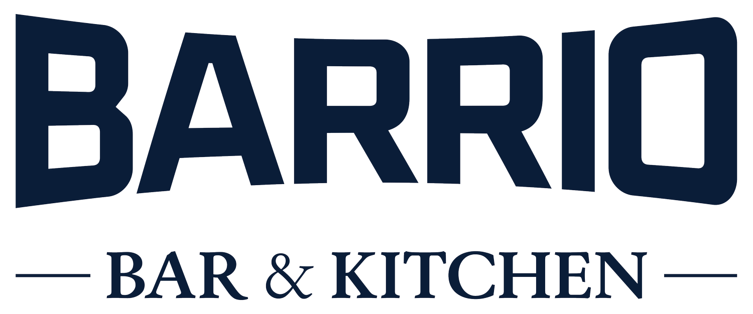 Menu — Barrio – Bar & Kitchen