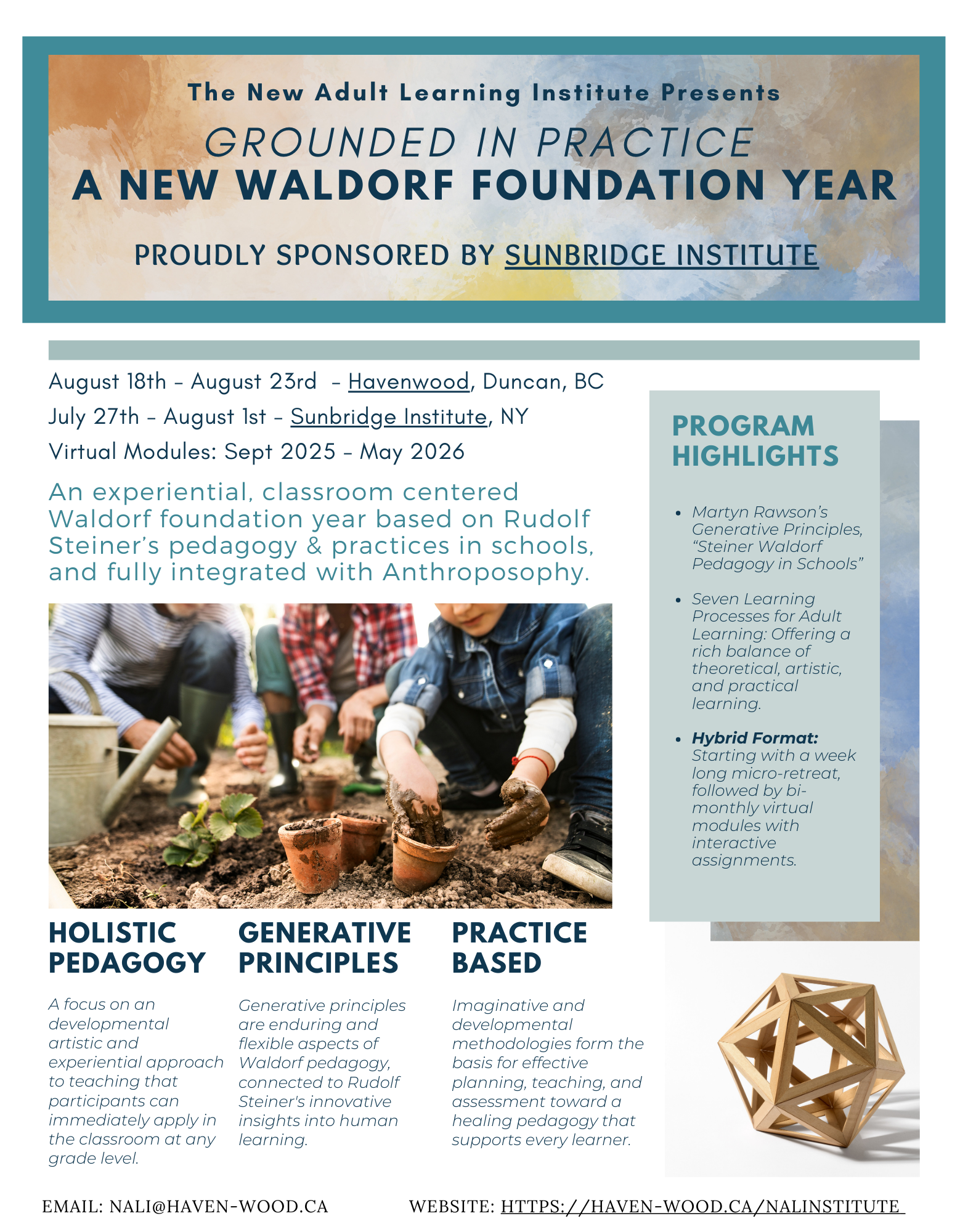 The New Adult Learning Institute (NALI) | Transformative Learning Programs that Nurture Personal ...