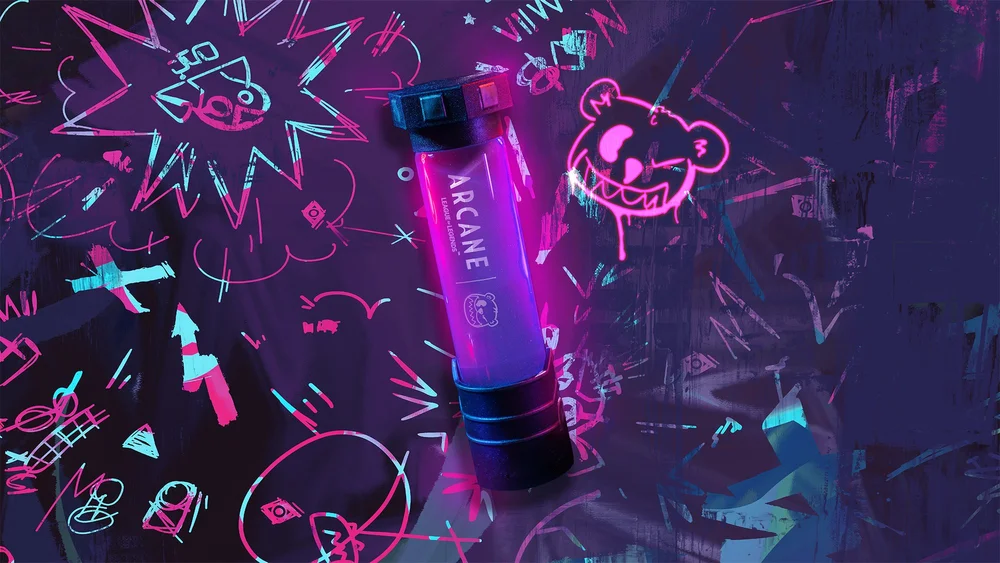Boba Bear x Arcane: League of Legends