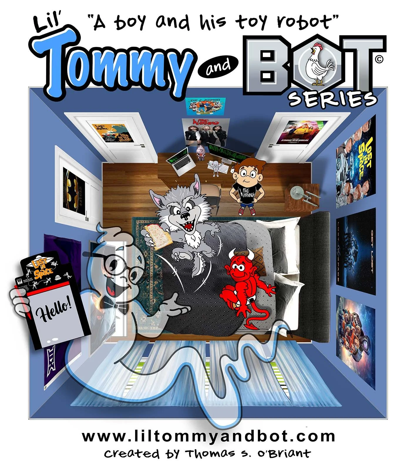 Series Locations — Lil' Tommy and Bot