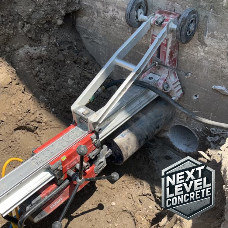Core Drilling — Next Level Concrete Cutting & Pouring