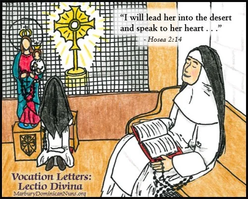 Vocation Letters: Lectio Divina — Dominican Monastery of St. Jude