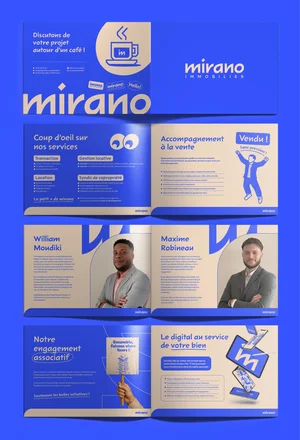 Créer le logo et la charte graphique d'une agence immobilière : Mirano ...