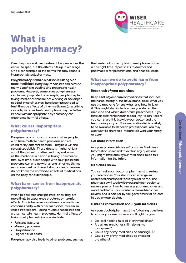 What is polypharmacy? — Wiser Healthcare