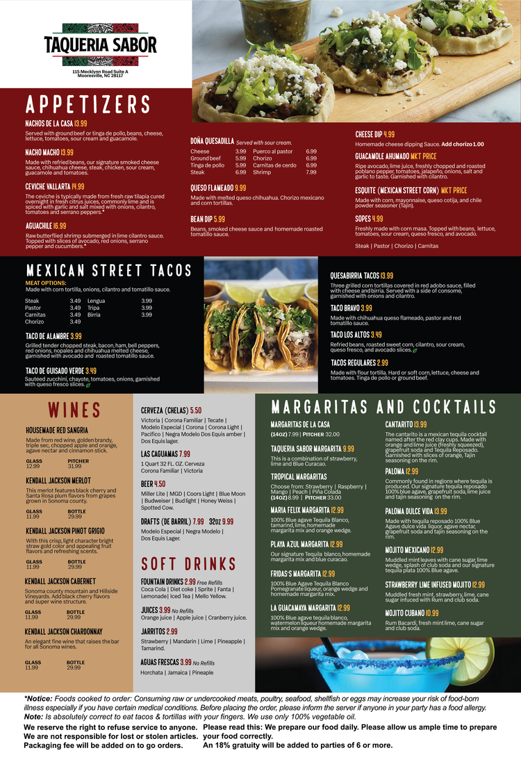 Taqueria Sabor - Mexican Restaurant