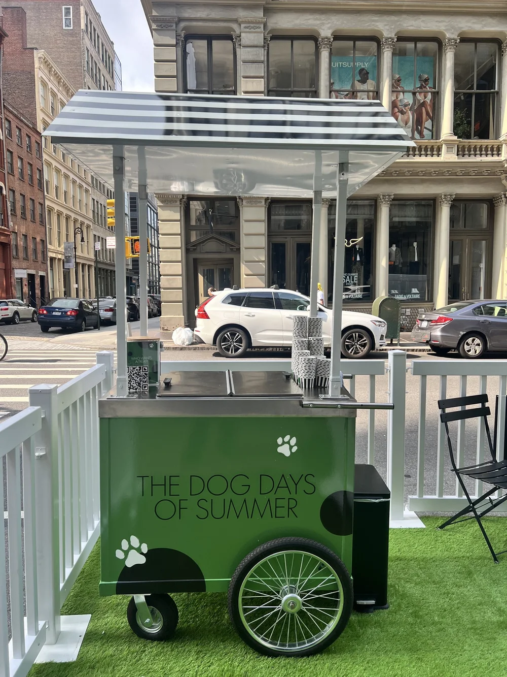Custom Branded Ice Cream Cart Available for Rent — VTI Studios