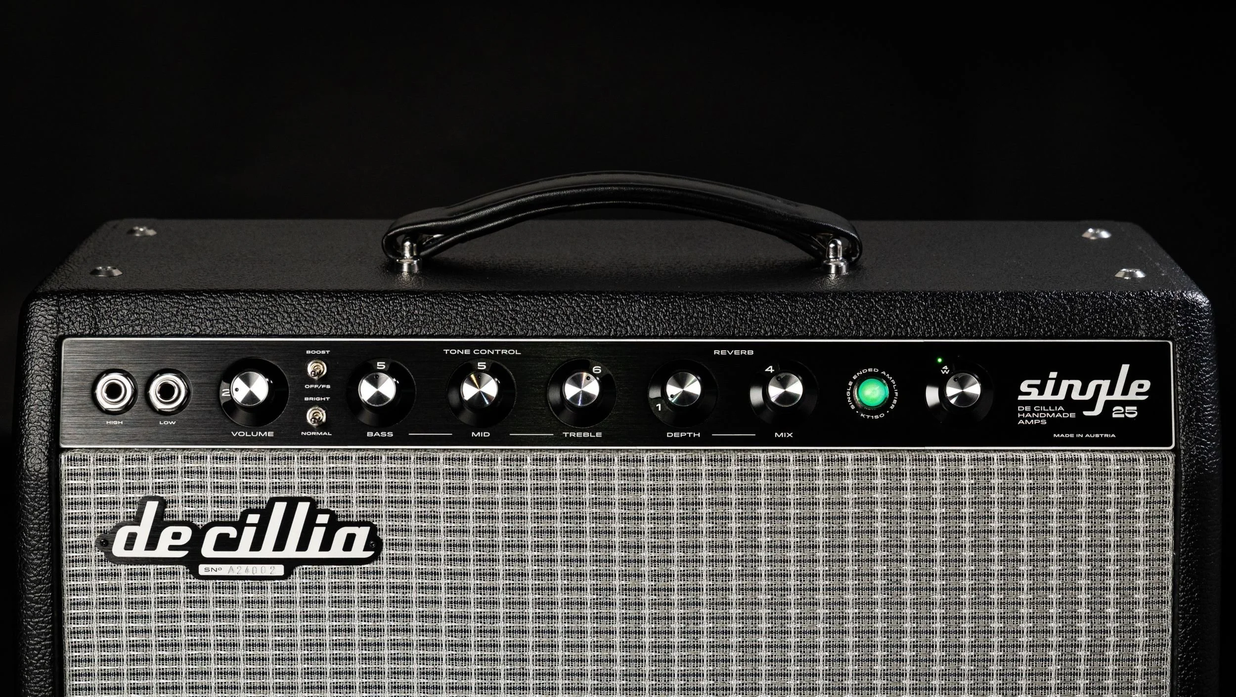 Single 25 | KT150 Guitar Amp | 25W Class A — De Cillia Amplification
