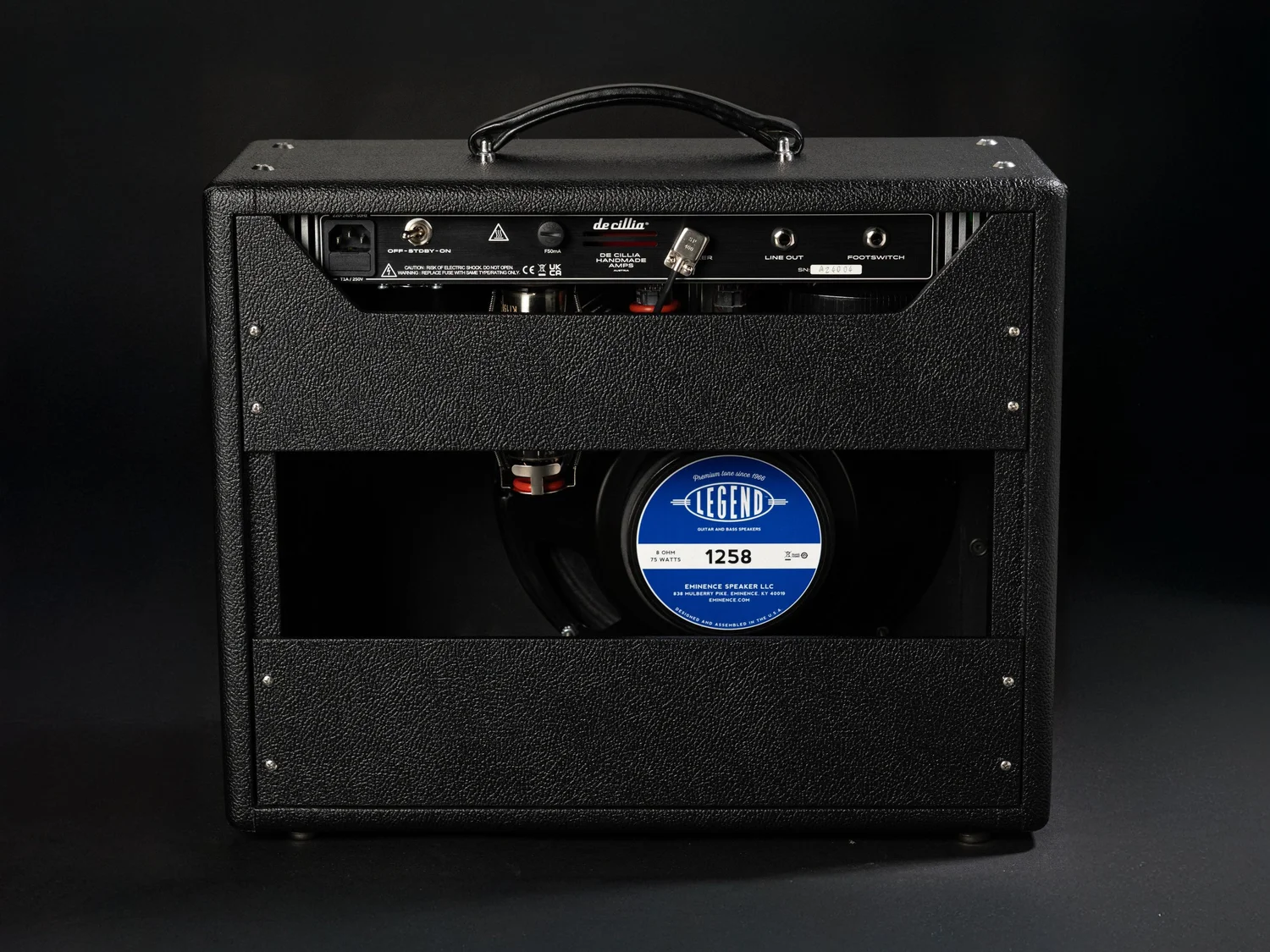 Single 25 | KT150 Guitar Amp | 25W Class A — De Cillia Amplification