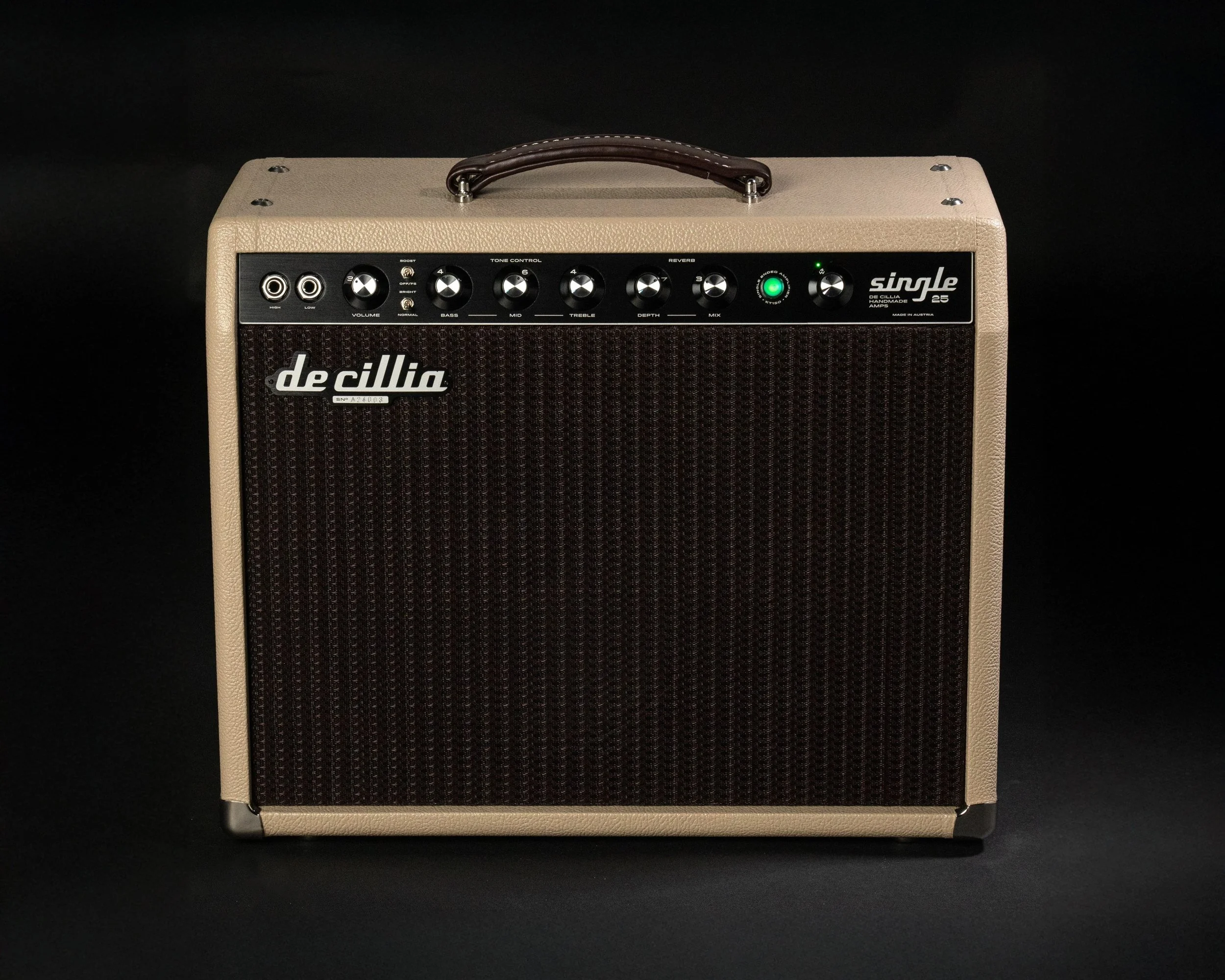 Single 25 | KT150 Guitar Amp | 25W Class A — De Cillia Amplification