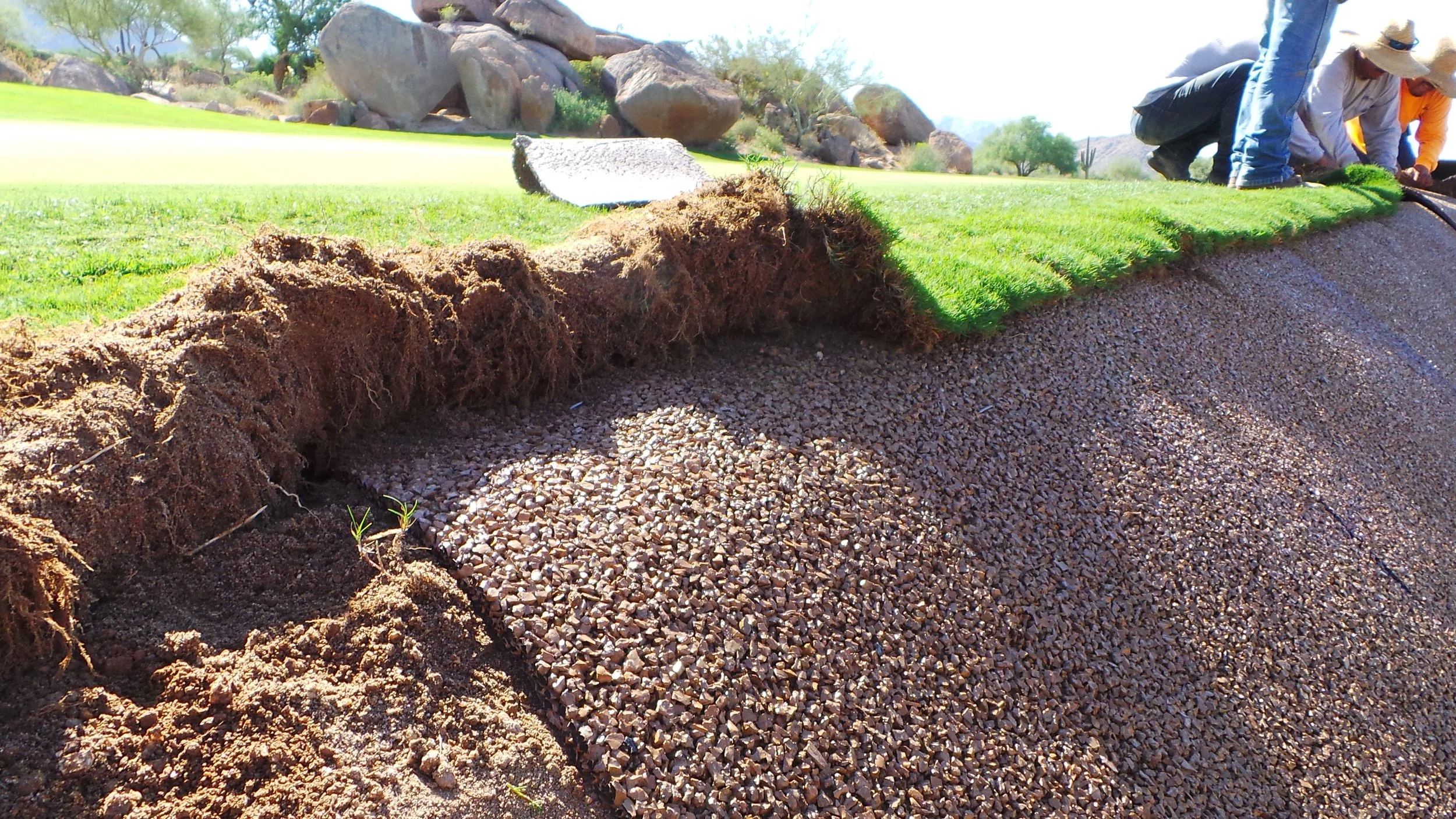 Polylast Bunker Liner | Durable, Porous, Rubber Golf Course Bunker ...