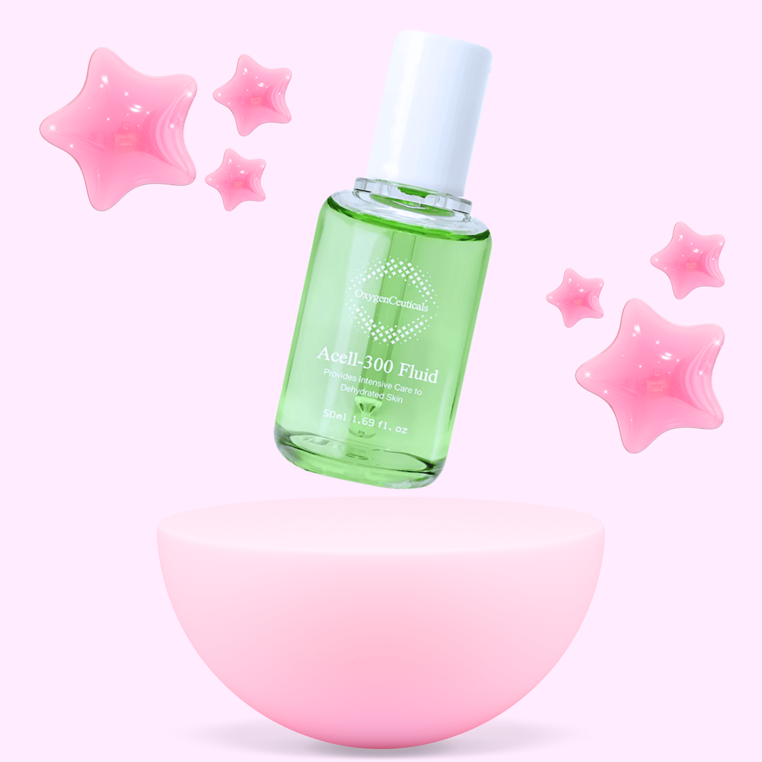 ACELL-300 Fluid – Intensive Hydration Ampoule for Dewy, Balanced Skin ...