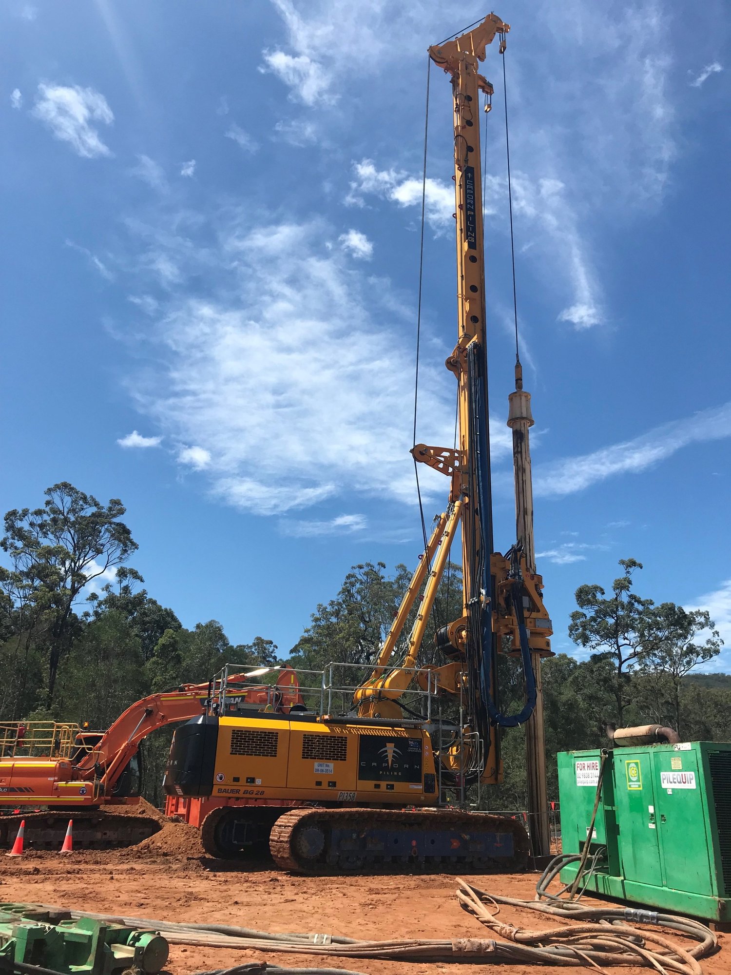 Piling Equipment – Bored Piling Rigs, CFA Rigs & Driven Pile Machinery ...