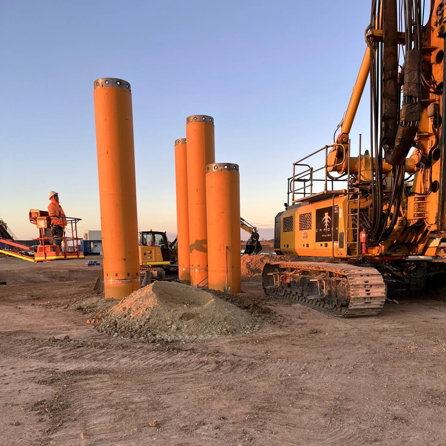 Piling Projects – Bridges, Foundations & Infrastructure | Caporn Piling ...
