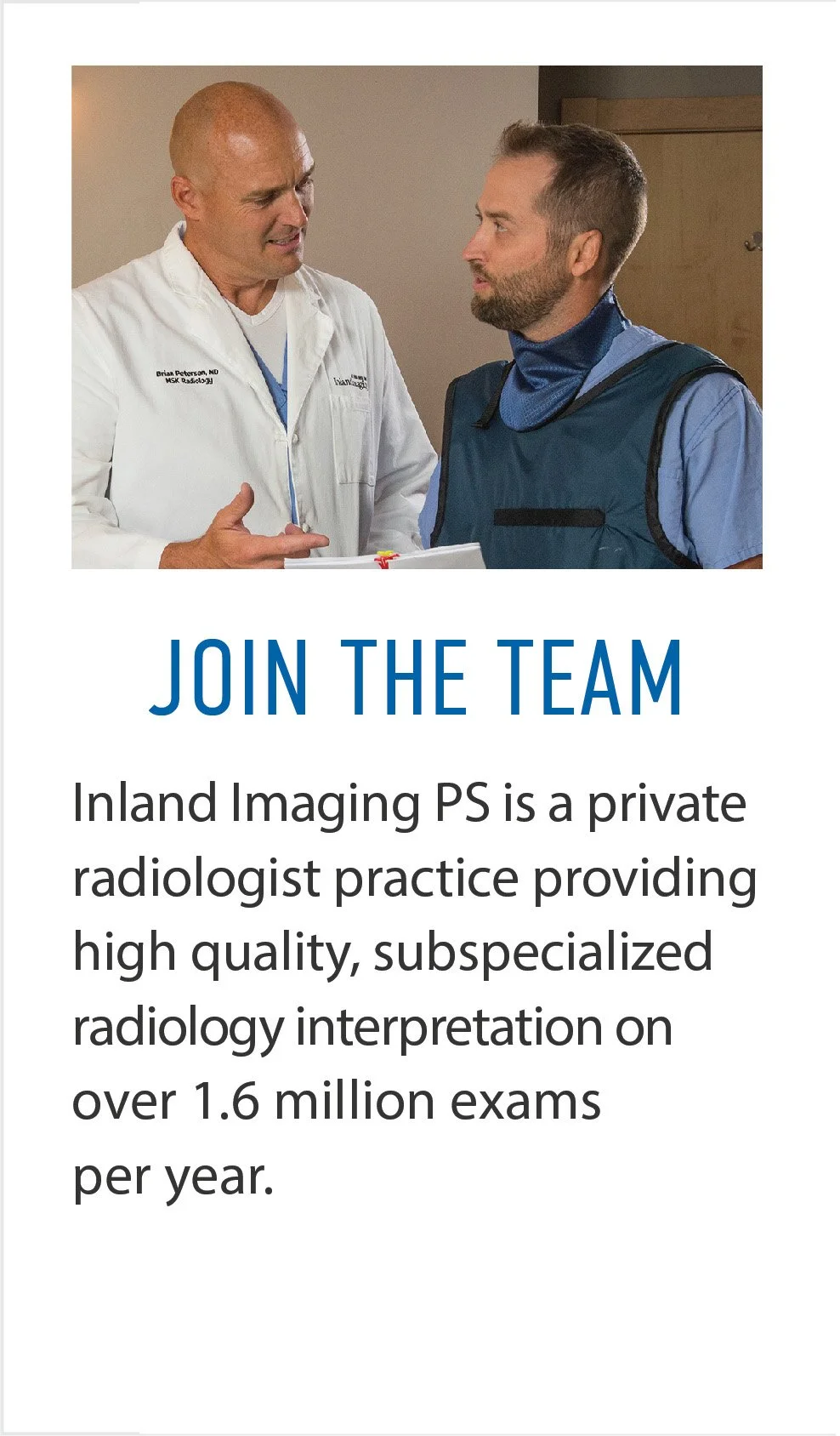 Inland Imaging Professional Services