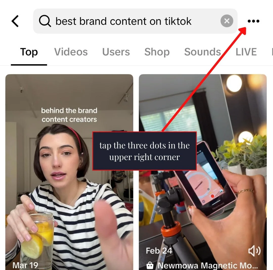 How to do better searches on TikTok — Jen Blair