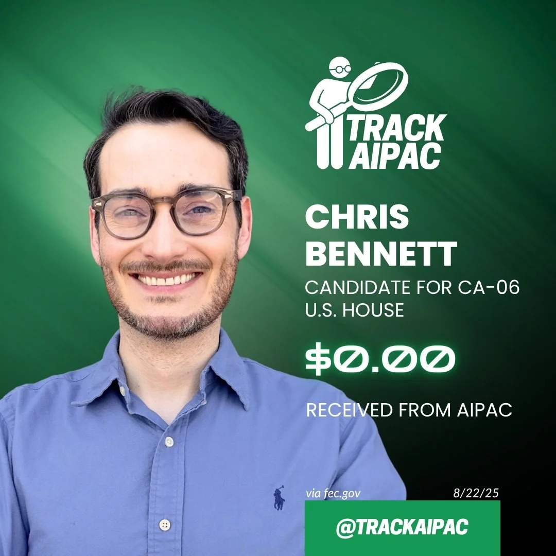 California's Congressional Delegation — Track AIPAC