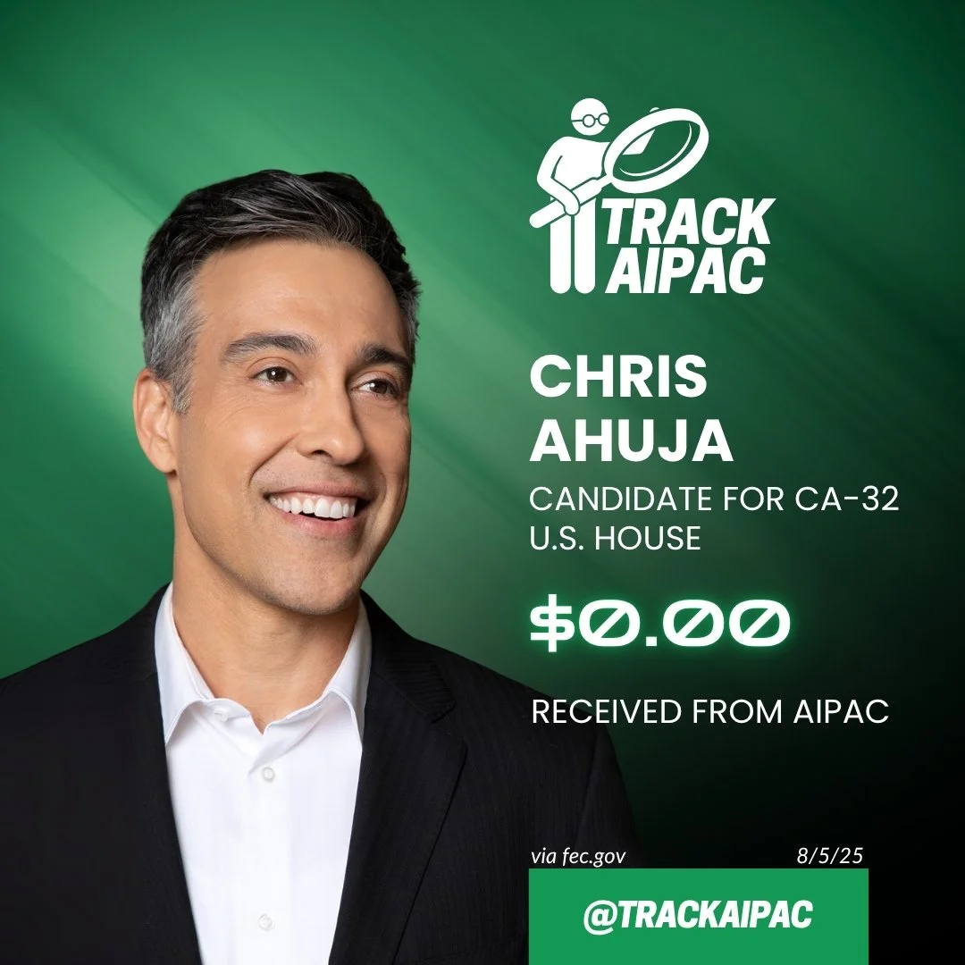 California's Congressional Delegation — Track AIPAC