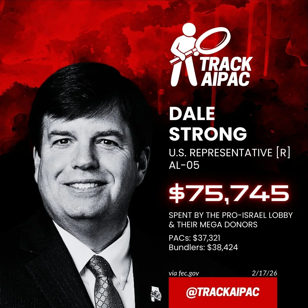 Alabama's Congressional Delegation — Track AIPAC