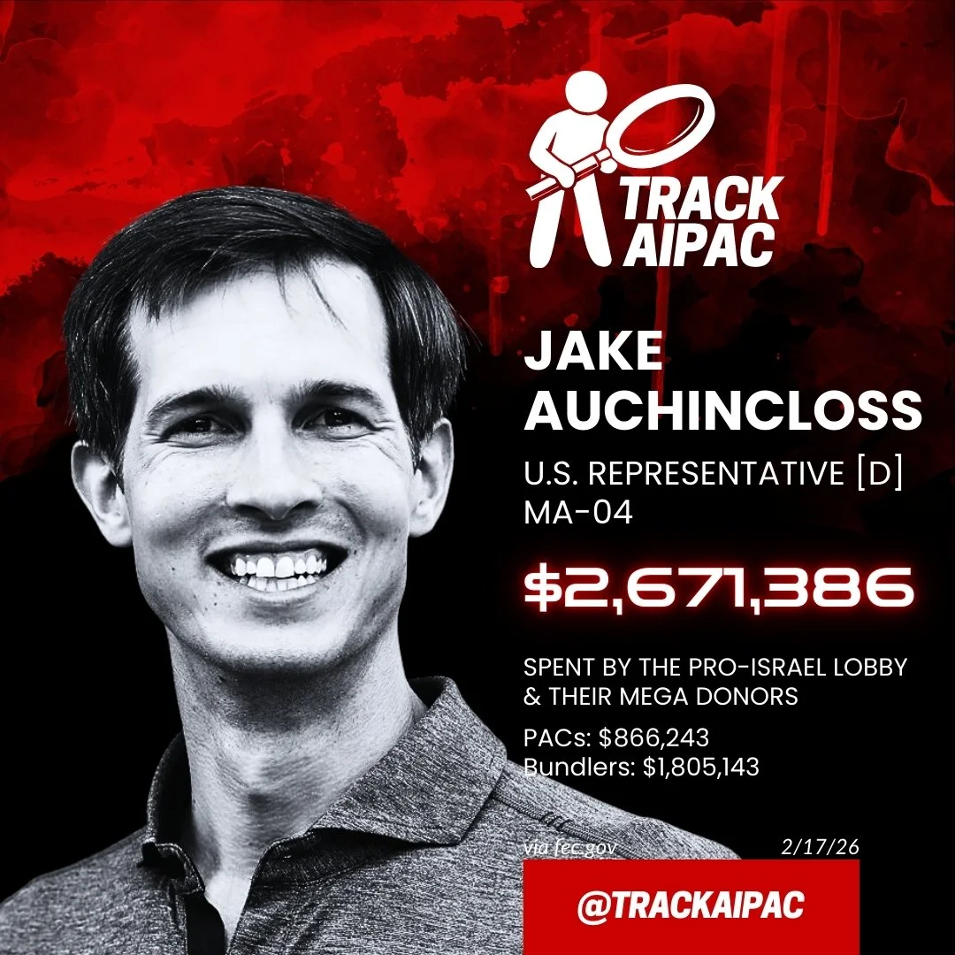 Massachusetts' Congressional Delegation — Track AIPAC