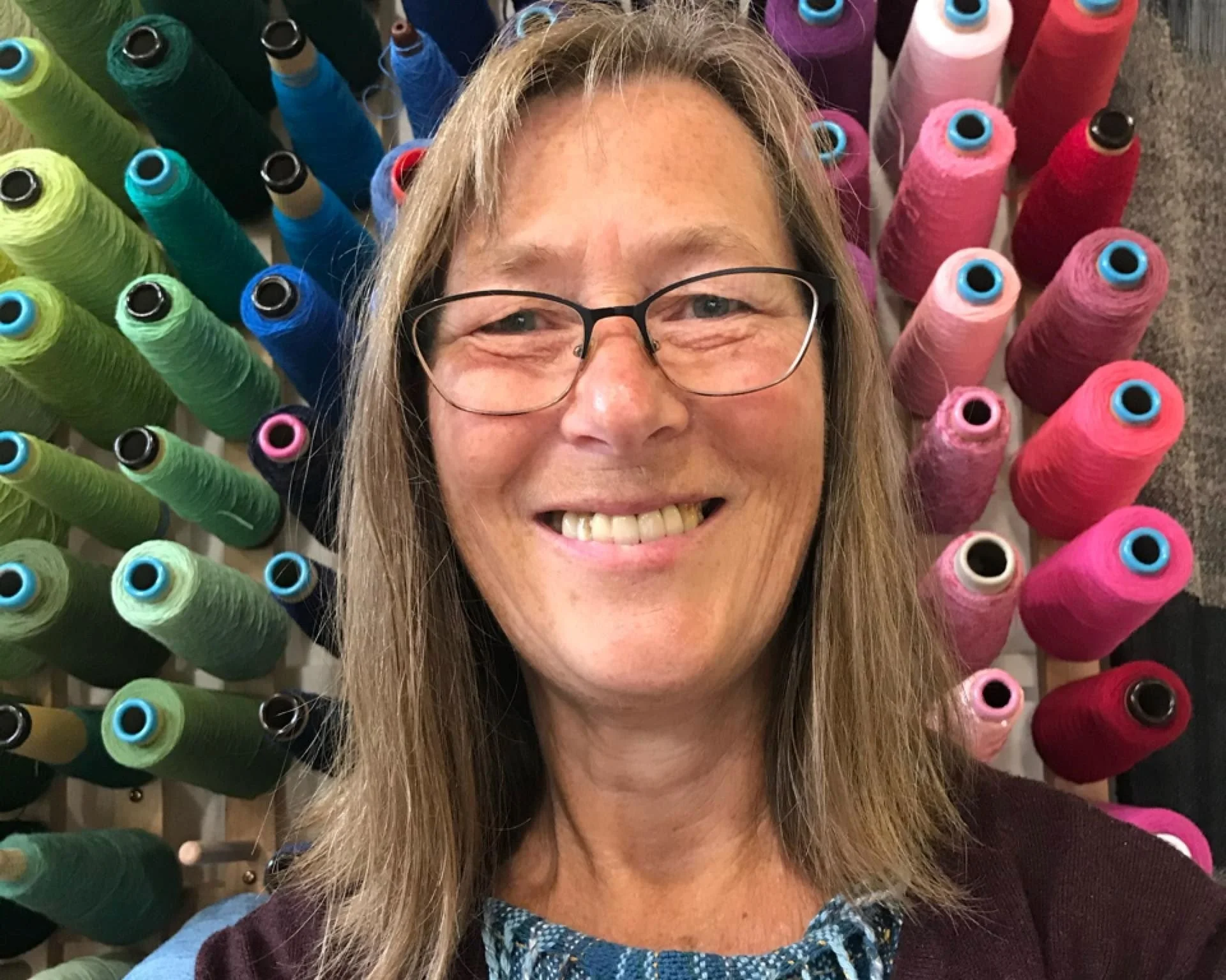 The Joy of SAORI Weaving Workshop with Rosie Green — Trigonos