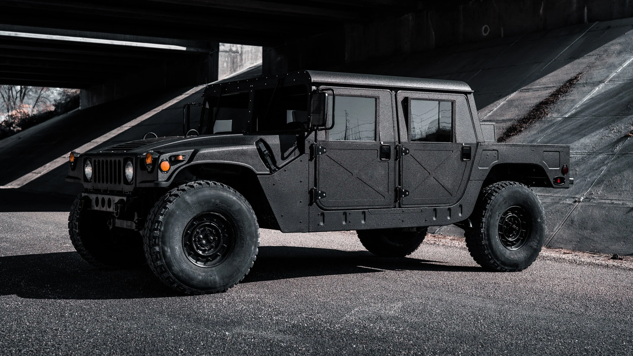 Aluminum Cab Kits Hummer H1 Humvee Complete Cab — Bravo Armored Machine