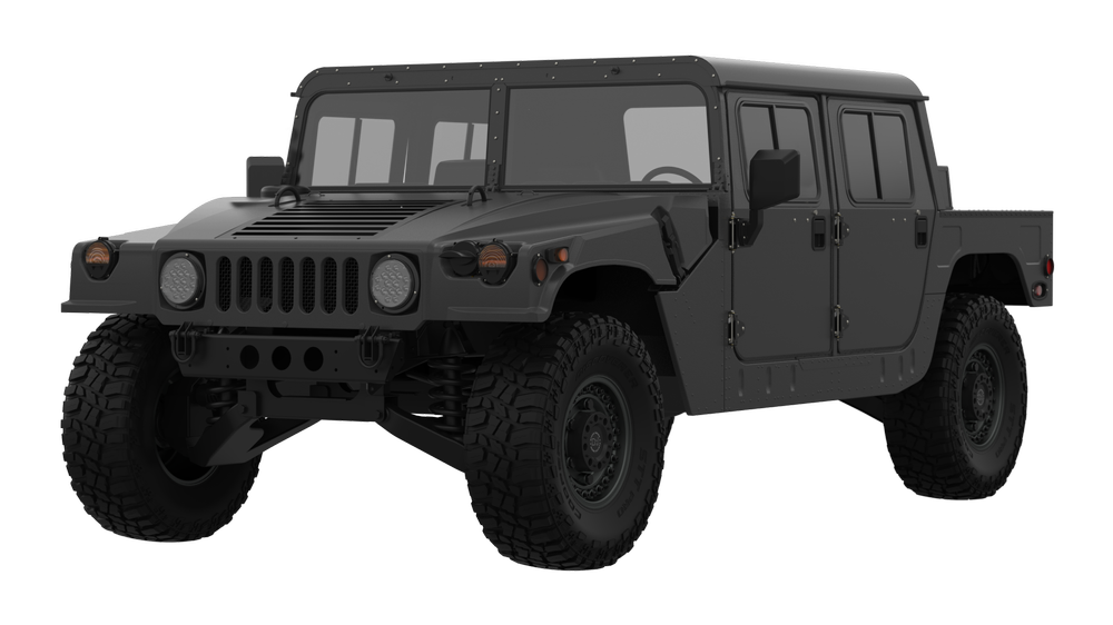 Aluminum Cab Kits Hummer H1 Humvee Complete Cab — Bravo Armored Machine