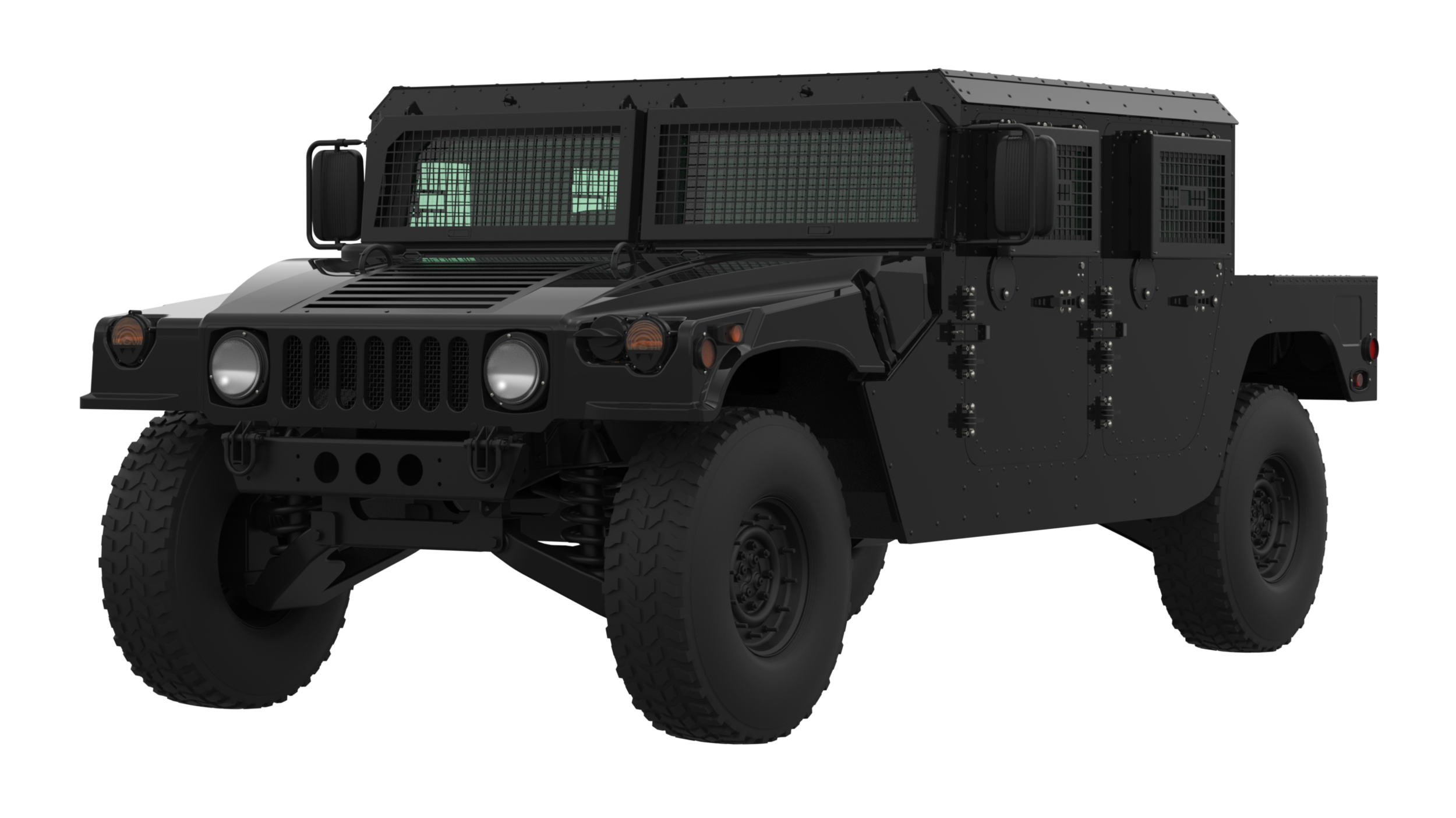 Armored Humvee Armoured Hummer H1 like vehicles — Bravo Armored Machine