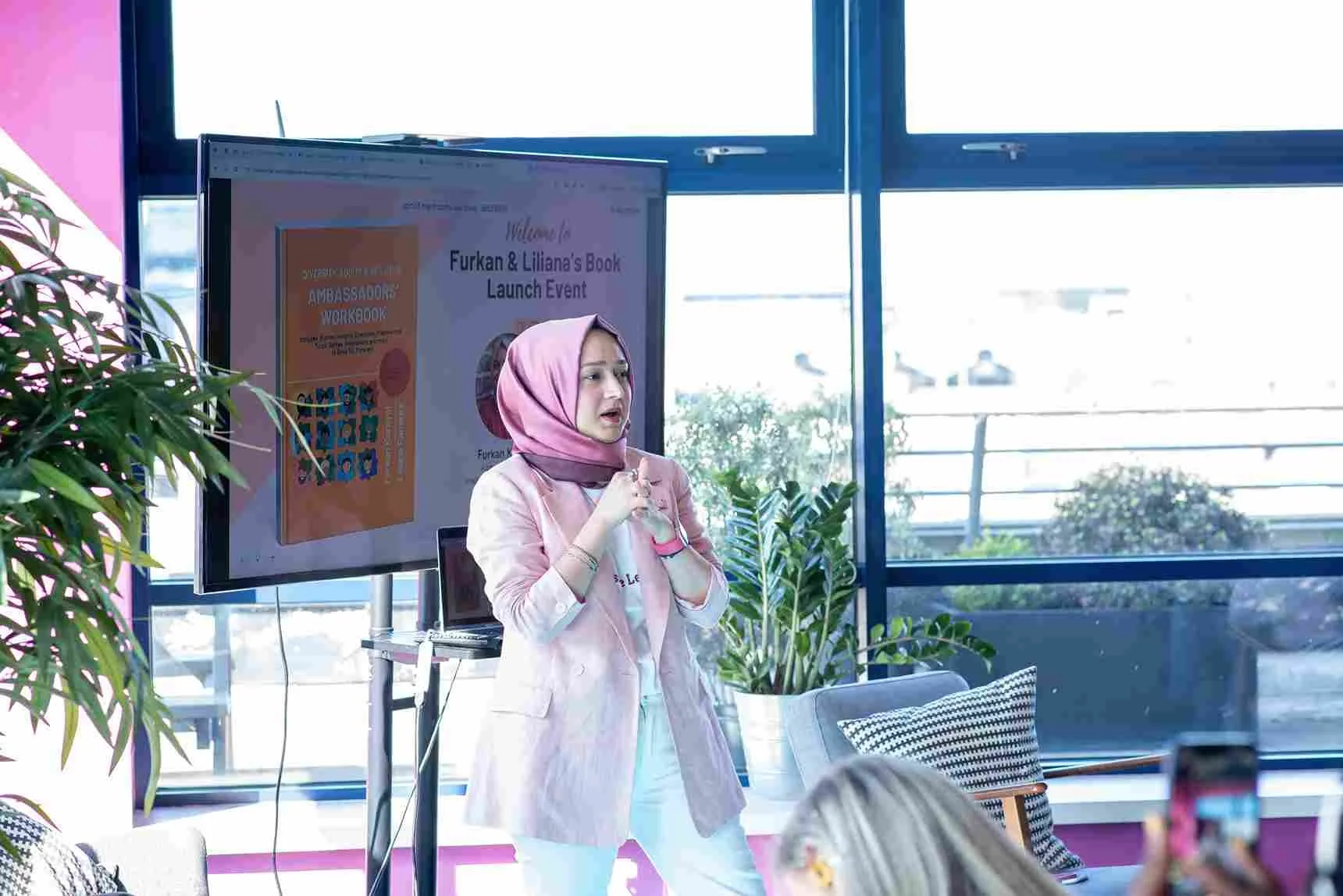 Capturing the DEI Ambassadors' Workbook Book Launch at Huckletree ...