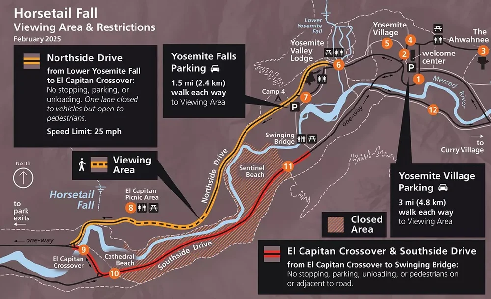 Firefall 2025: Horsetail Fall Event Complete Visitor Guide — Yosemite ...