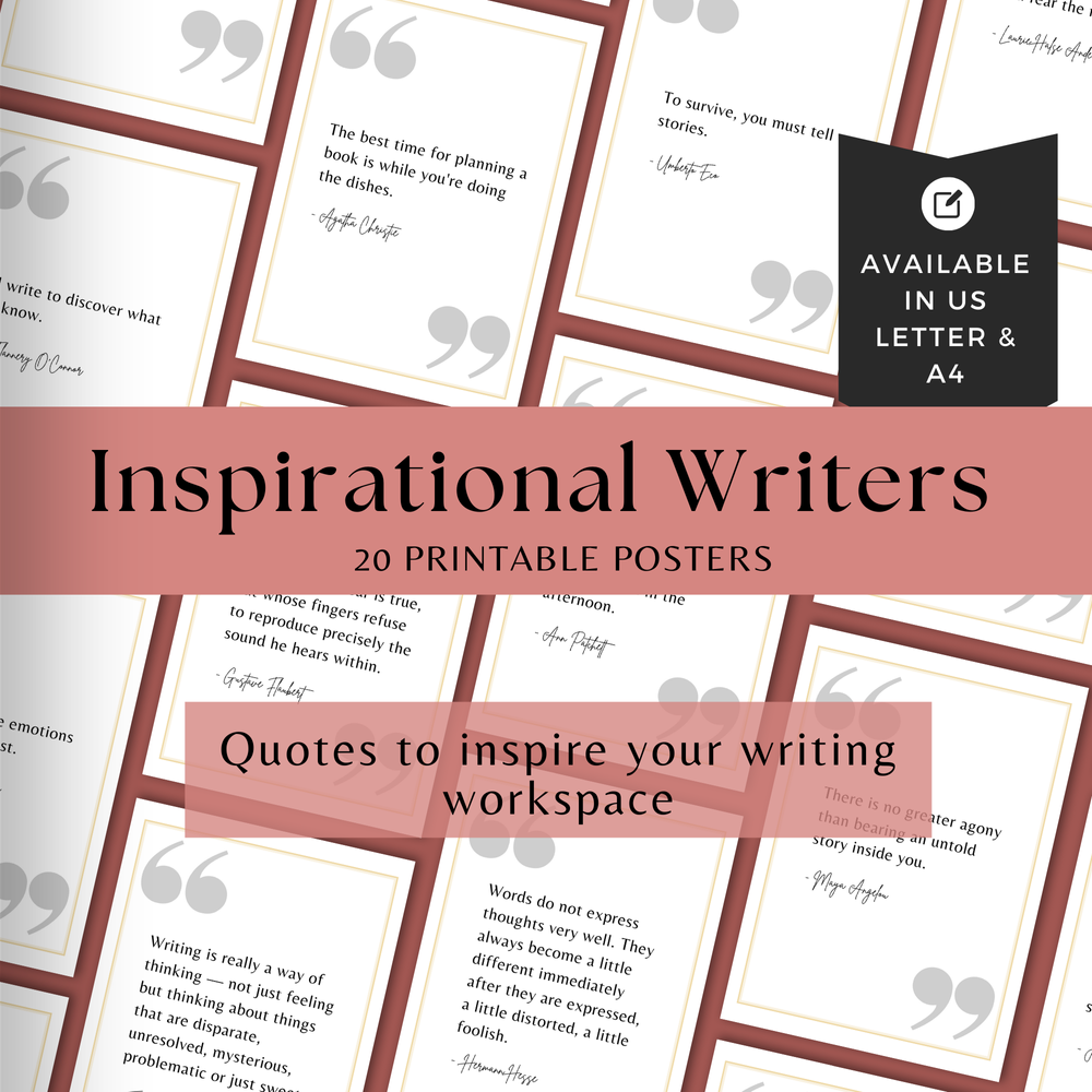 The Writer’s Toolbox | Writing Workbooks & Resources for Aspiring Writers