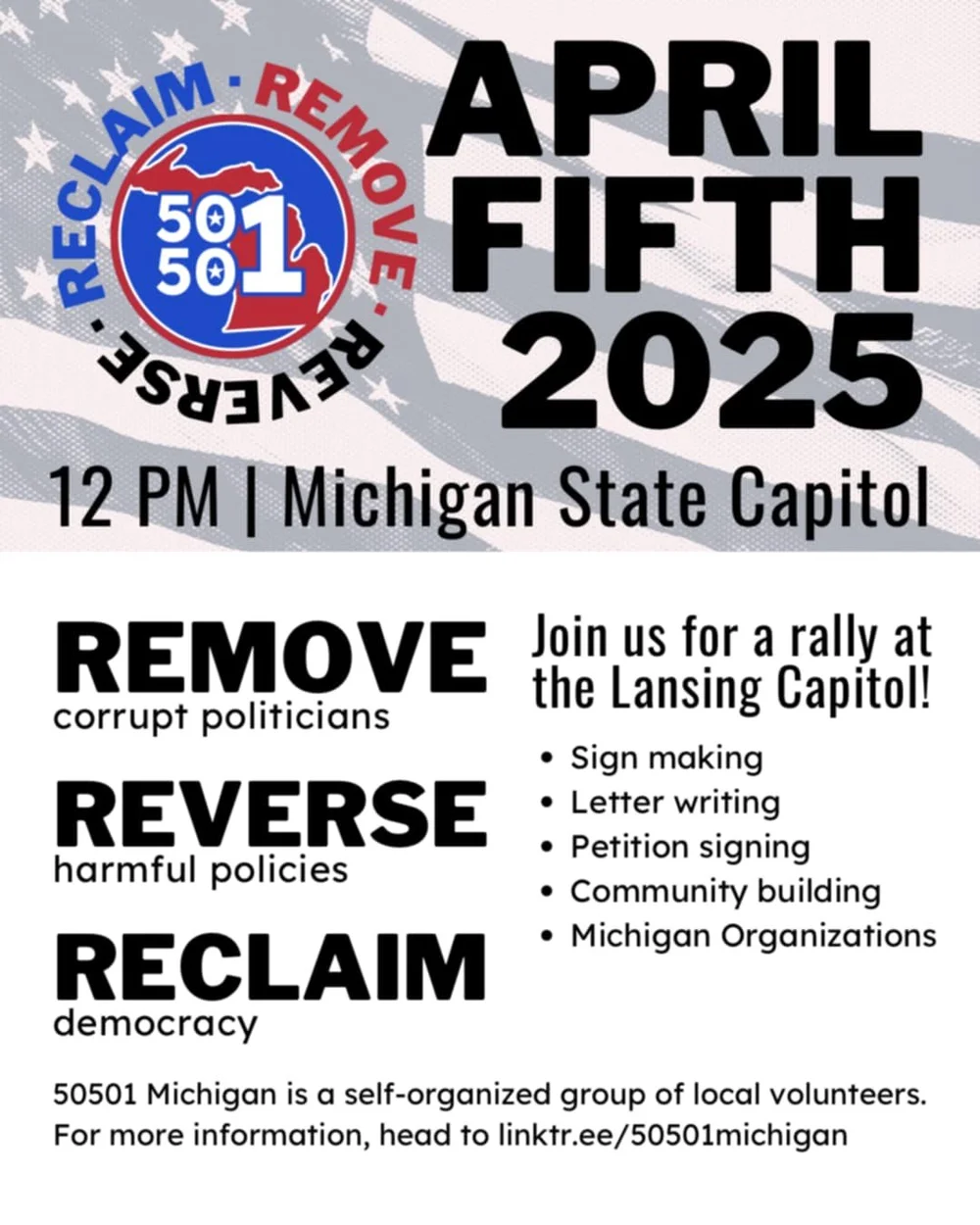 Upcoming Protests: Michigan March + April - Now News — Now Marketing ...