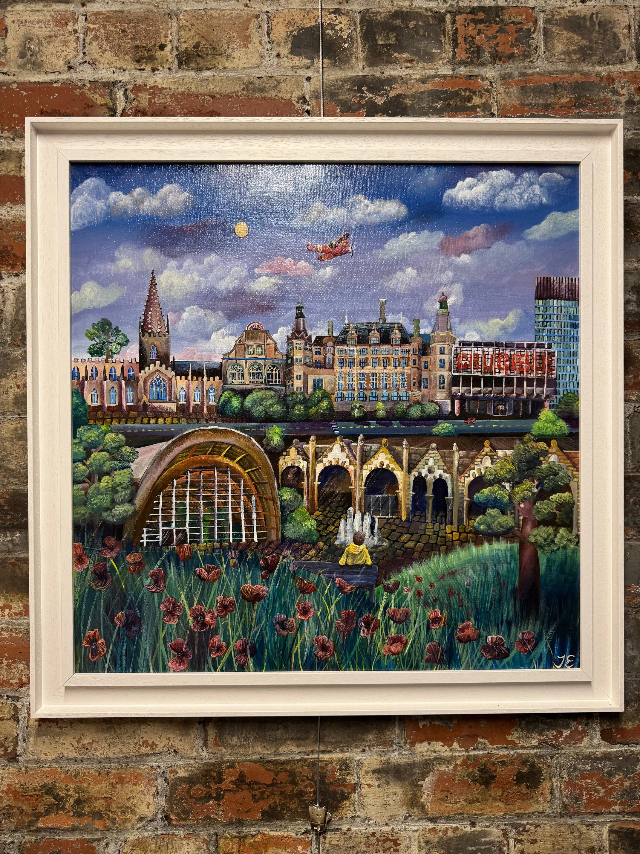 Jennifer Elson 'Steel City Skyline' Original Painting — The Yard ...