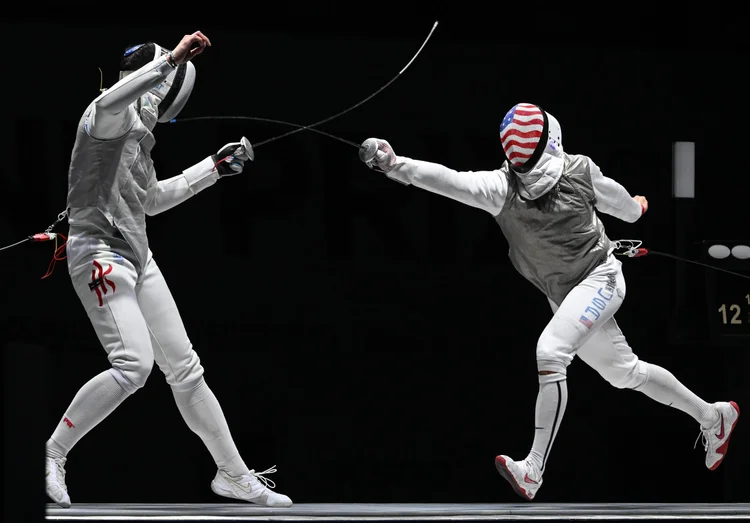KM Fencing | Lee Kiefer and Gerek Meinhardt