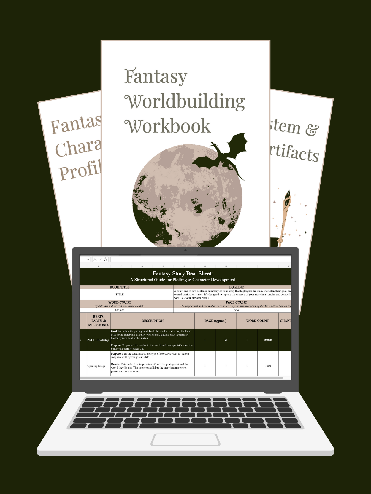 Quill&Steel: Fantasy Writing Resources and Templates for Authors