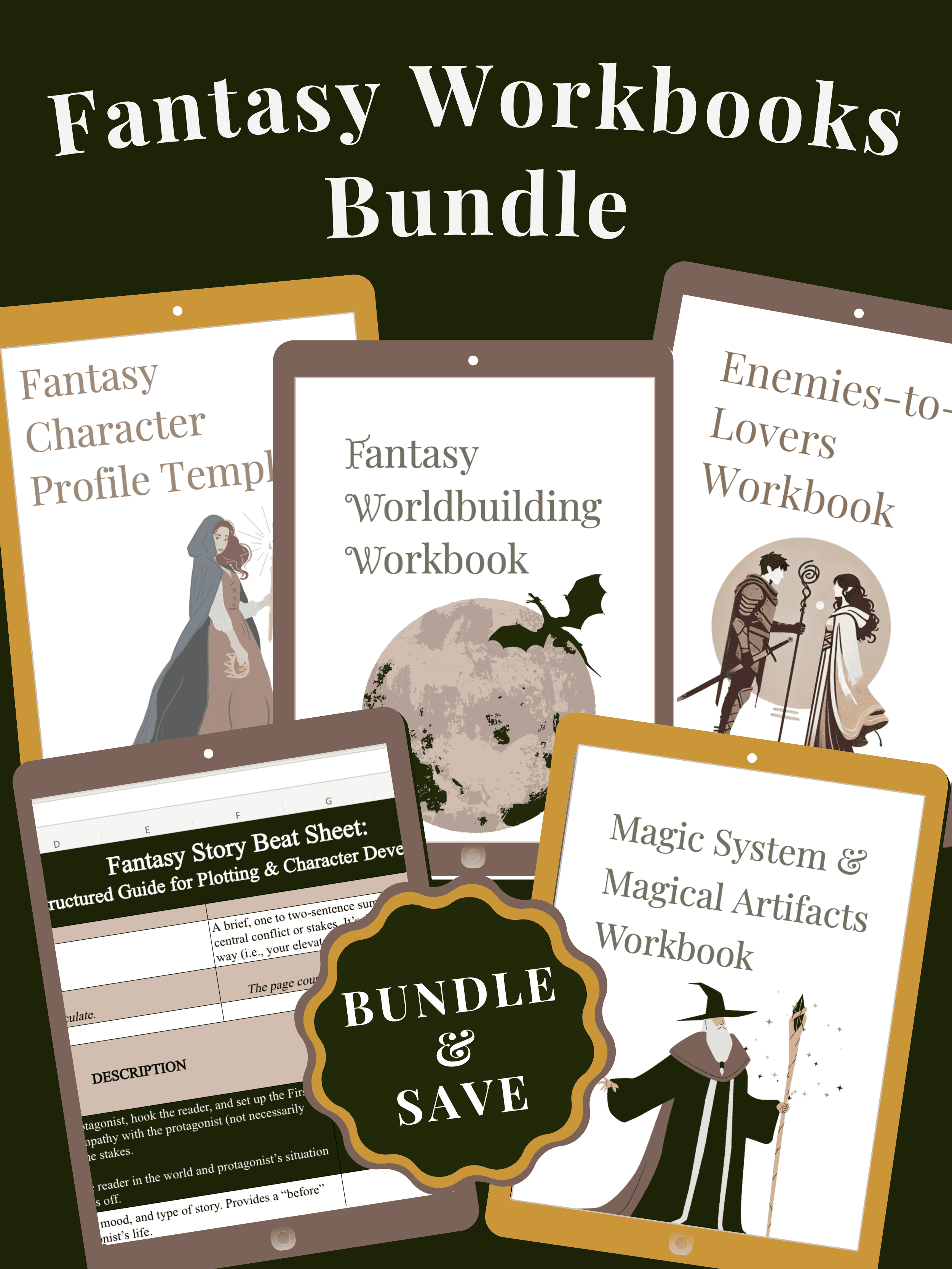 Quill&Steel: Fantasy Writing Resources and Templates for Authors