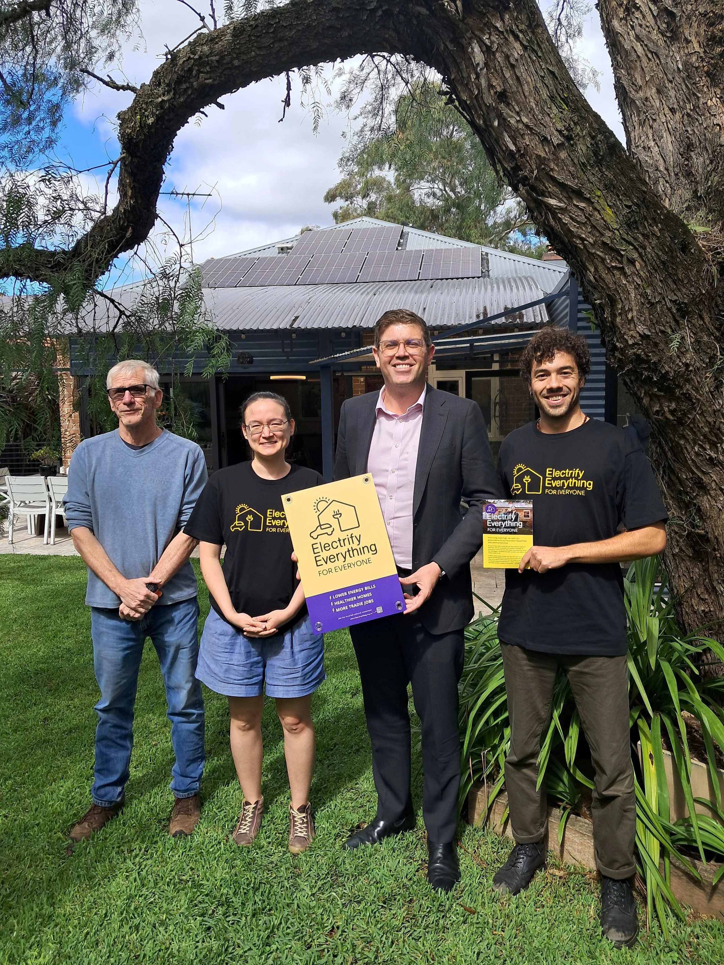 Federal Labor member Jerome Laxale for household electrification — IWCE