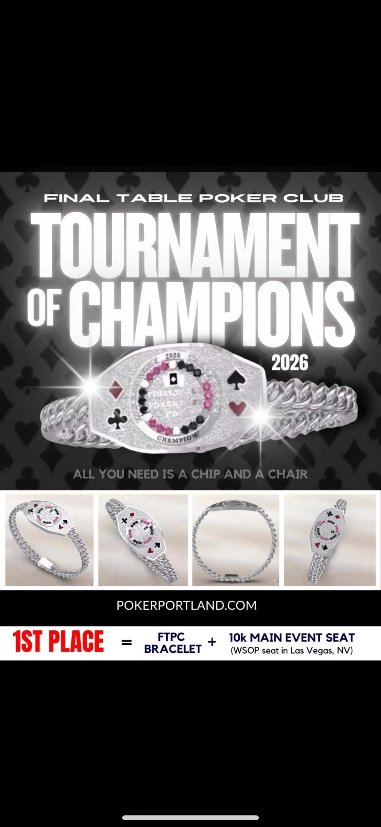 WSOP 2026 — Final Table Poker Club