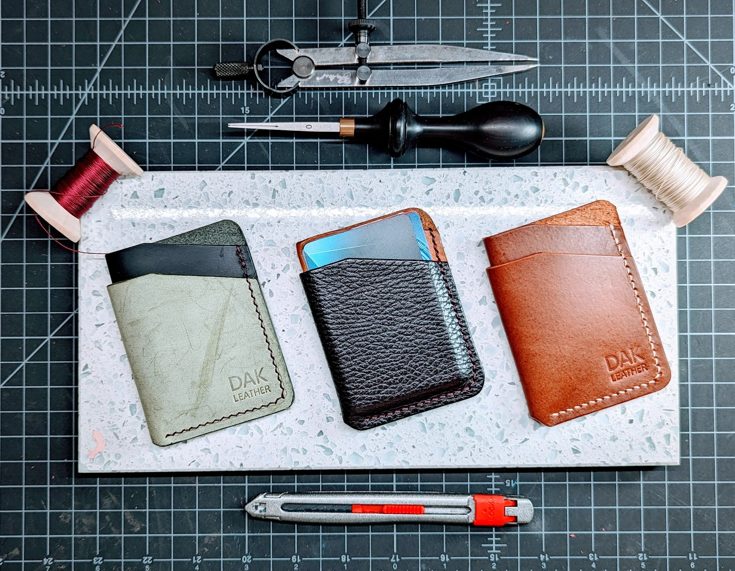 Craft Your Own Leather Wallet — Locally Crafted Workshop