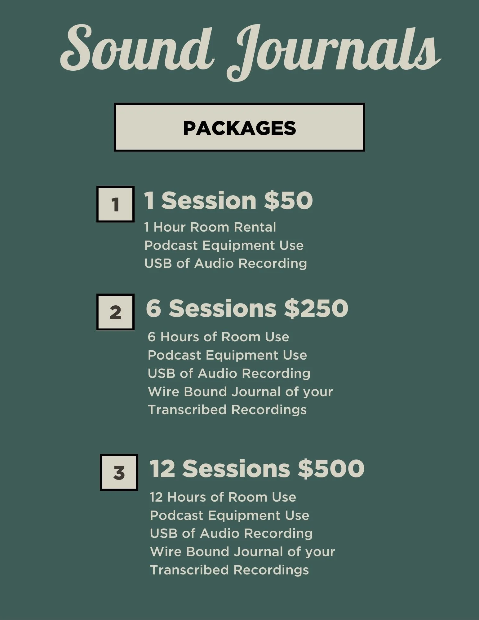 Journals — Sound Journals