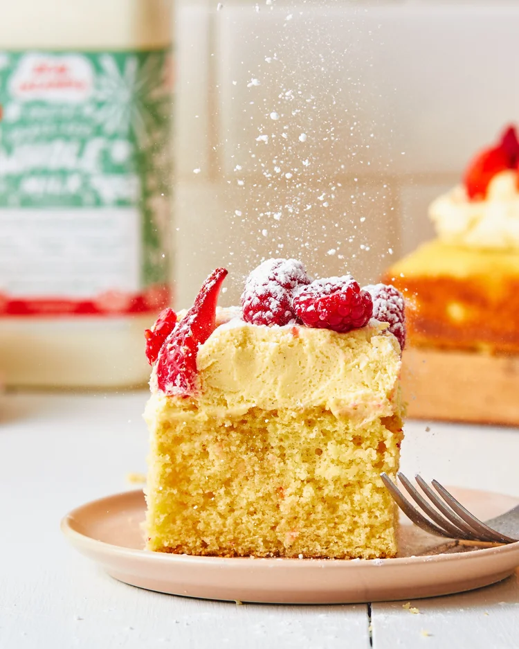 Vanilla Cake with German Buttercream Frosting — Zeal Creamery