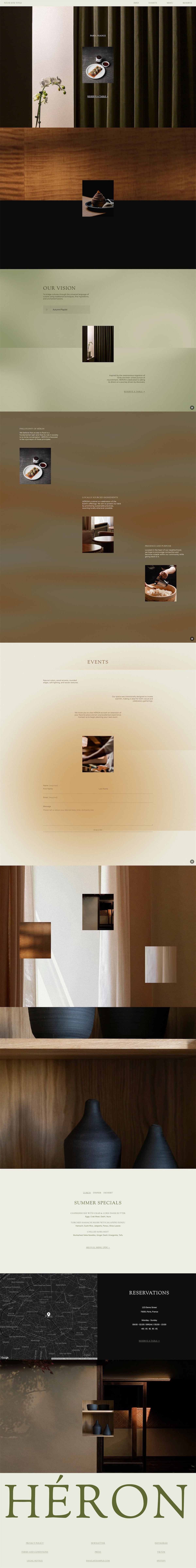 Uniweb Digital | Best Website Templates for Restaurants on Squarespace