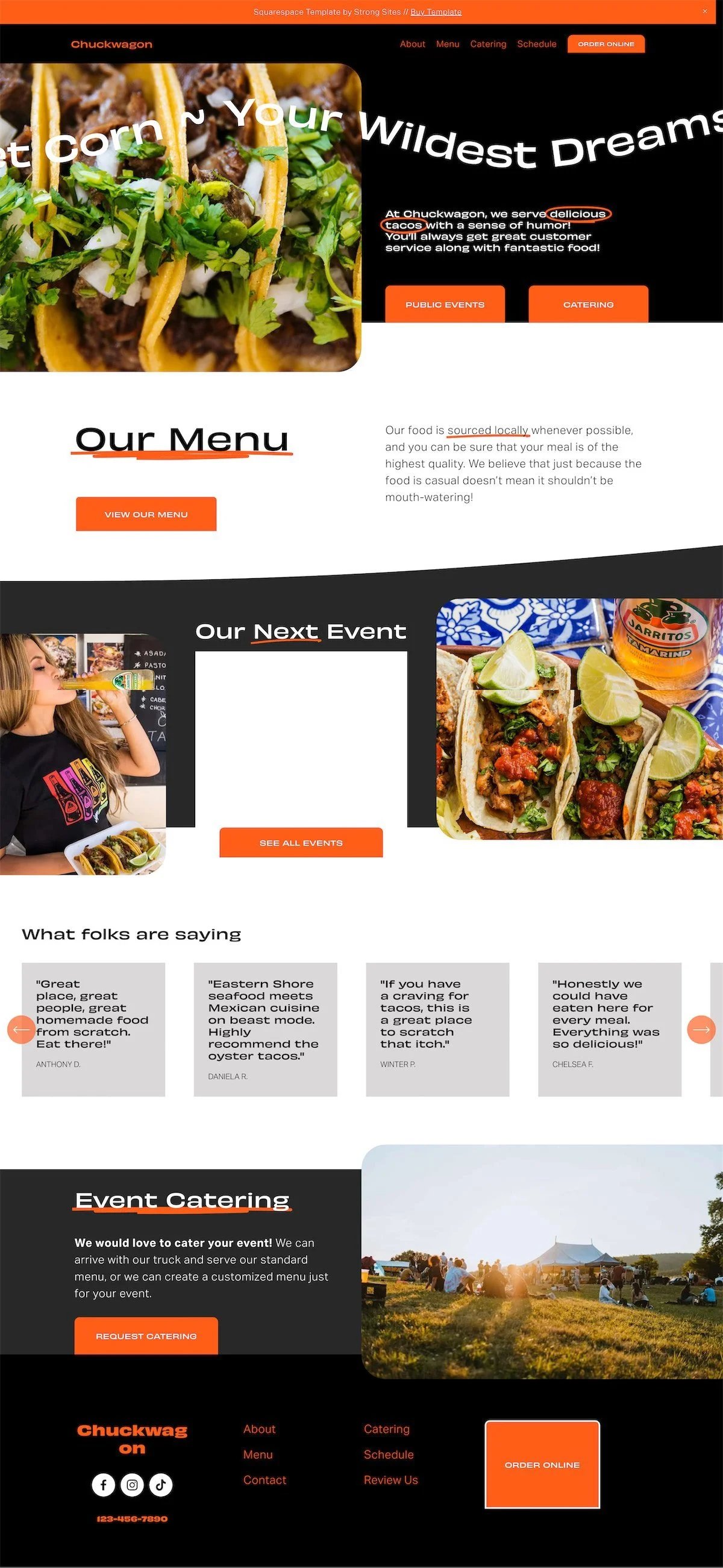 Uniweb Digital | Best Website Templates for Restaurants on Squarespace
