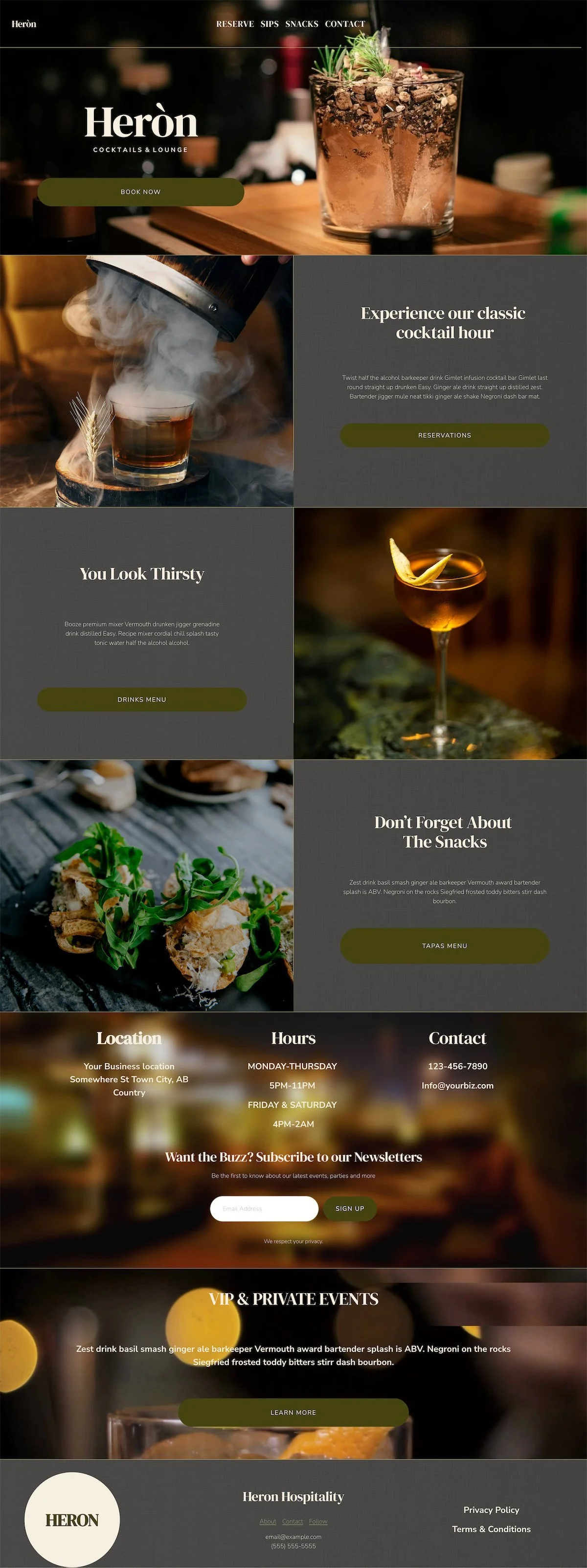 Uniweb Digital | Best Website Templates for Restaurants on Squarespace