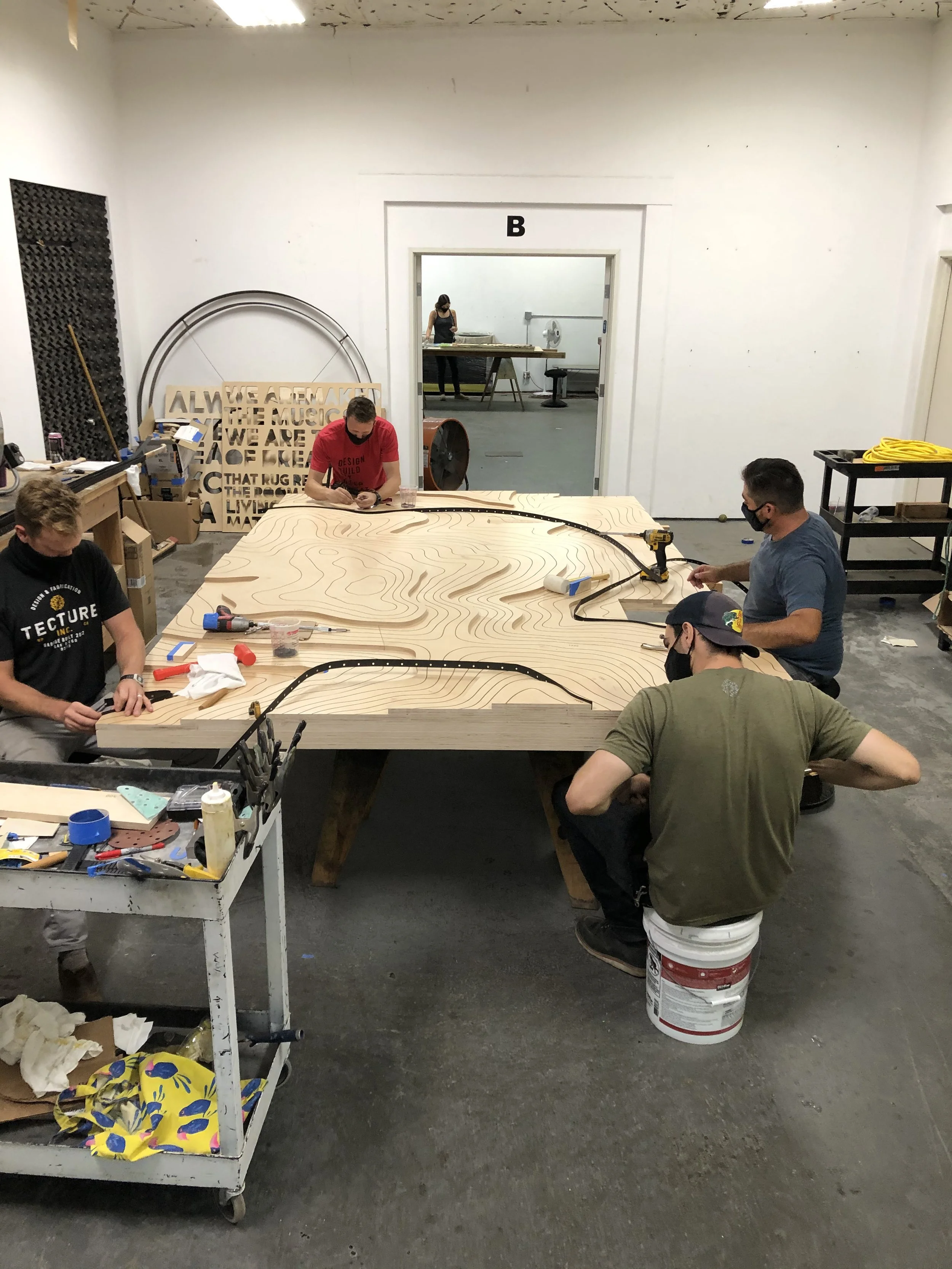The Grand Topo — Tecture Fabrication Studio