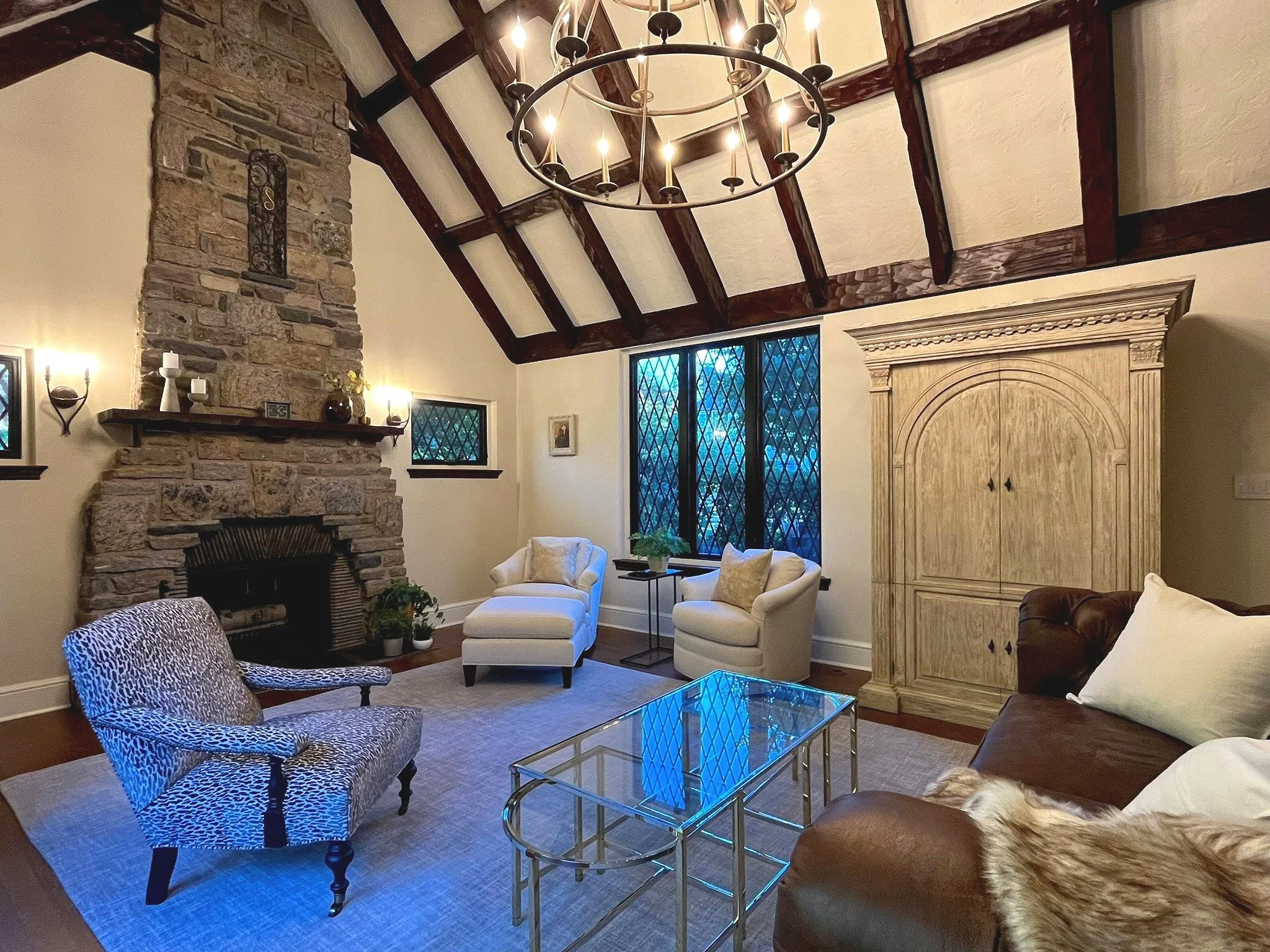 Rustic Charm Tudor — Next Door Interior Design