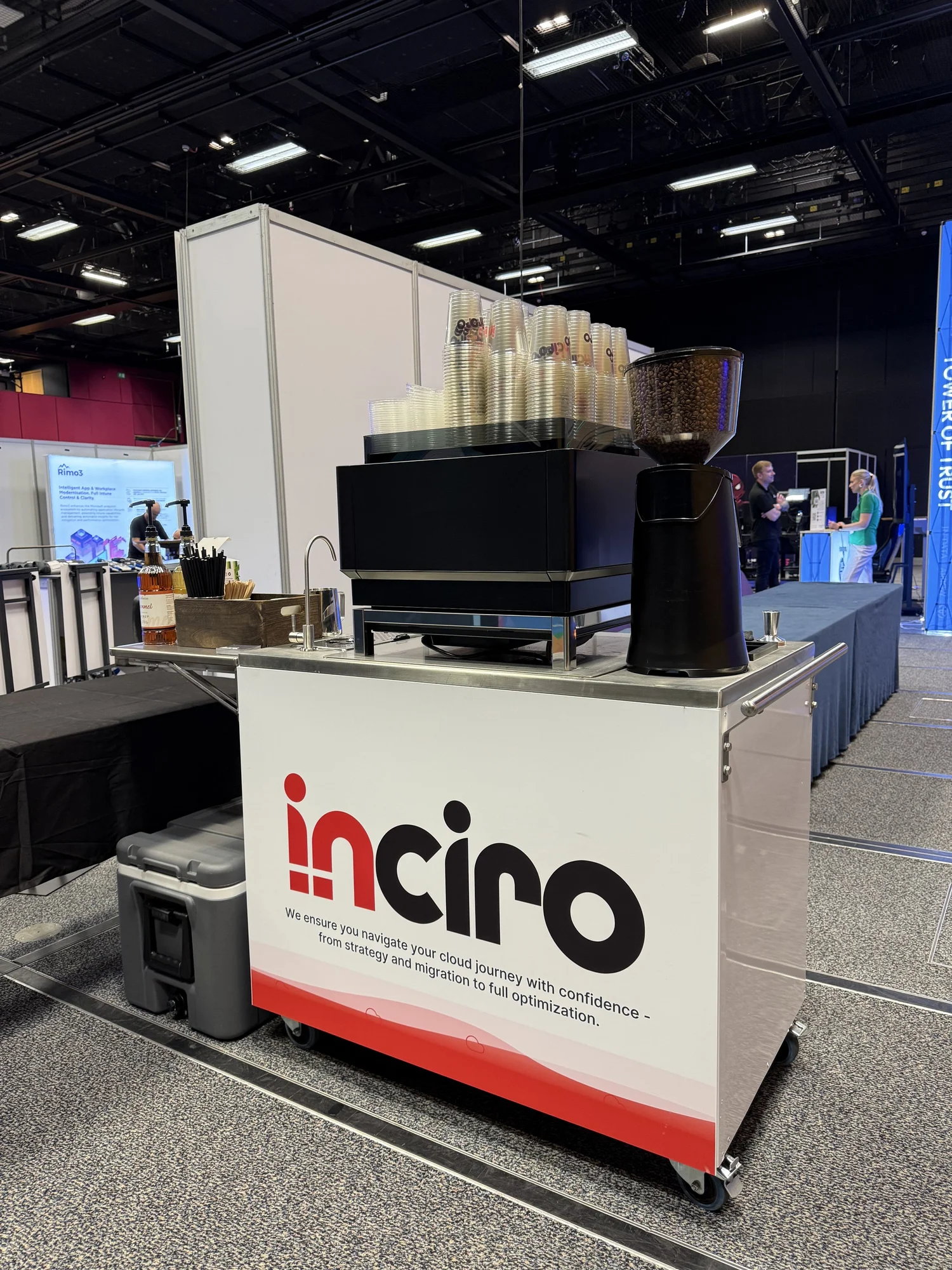 Coffee for Exhibitions and Barista Hire for Conferences