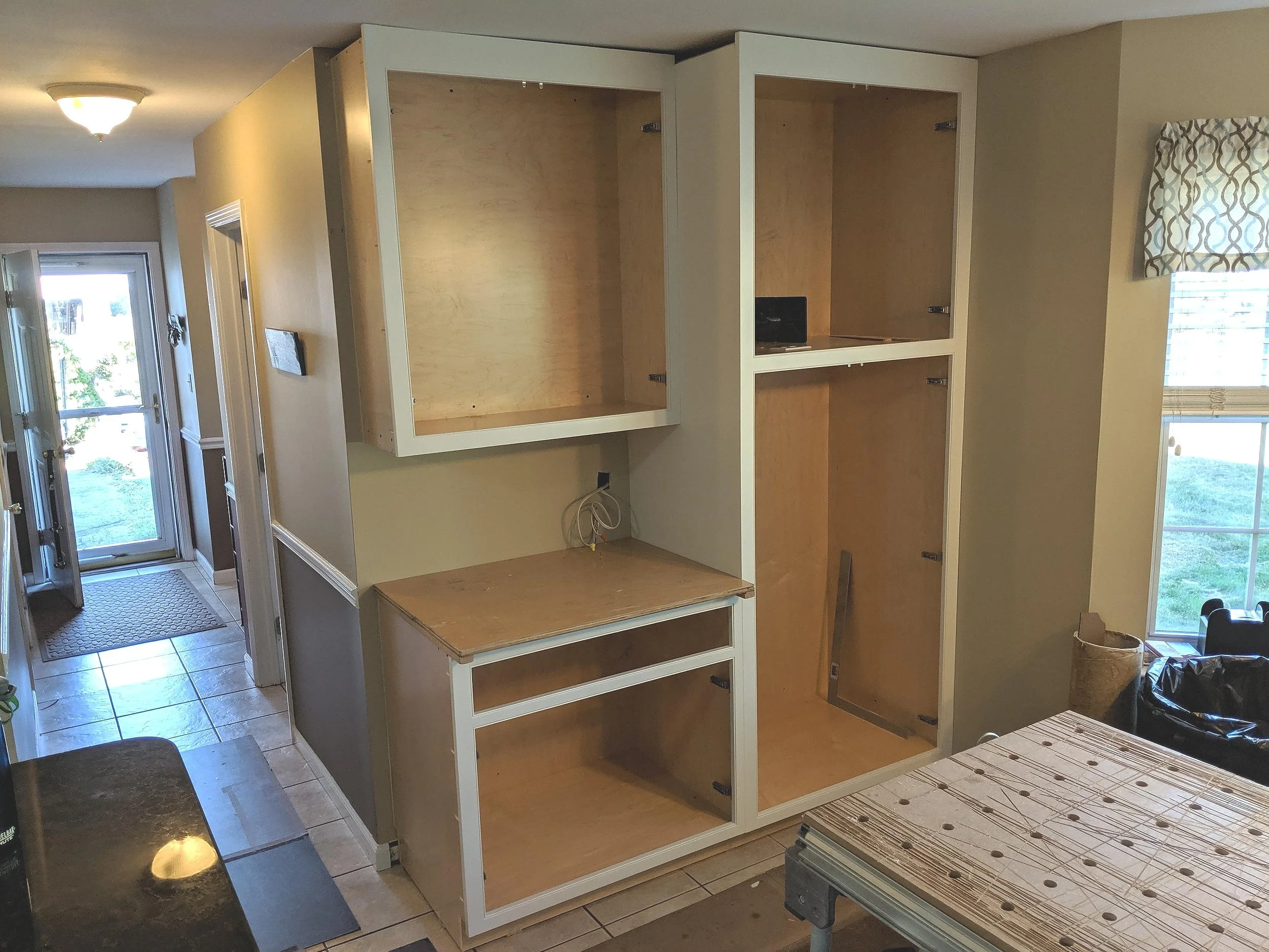 3 Creative Ways to Reconfigure an Outdated Kitchen Desk Cabinet ...